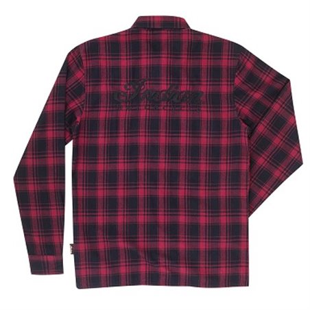 INDIAN RED BLACK PLAID SHIRT